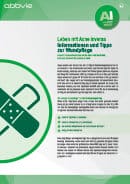 Ein richtiger Umgang mit Acne inversa erleichtert das Leben